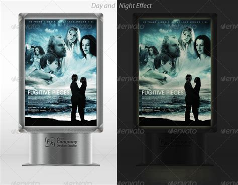Small Billboard Display Mockup Kit Graphics Graphicriver