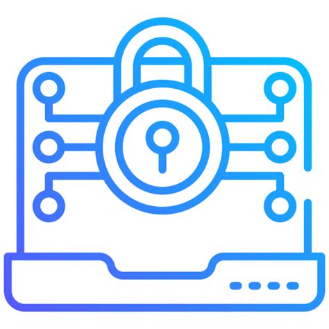 Data Encryption Generic Gradient Outline Icon