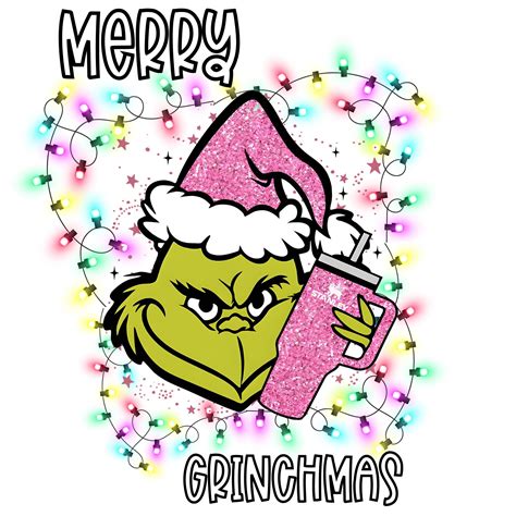 Grinc Svg Pink Grincmas Christmas Png Svg Grinc Clipart Files Files For