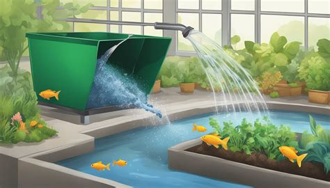 Sustainable Waste Management Composting Fish Tank Water For Eco