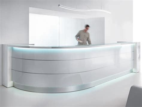Glass Enclosed Reception Desk Glass Designs