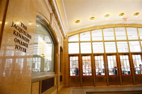 Jackie Kennedy Onassis Foyer Opens In Grand Central Terminal New York