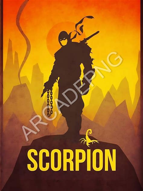 Mortal Kombat Png L Mortal Kombat Arts L Scorpion Png L Mortal Kombat