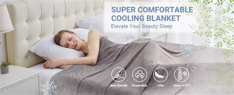 Cushious Cooling Blanket Throw Size 50x70 Summer