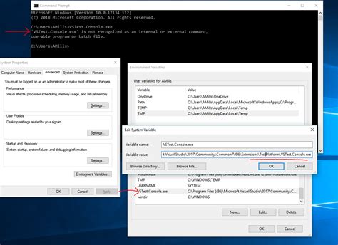 System How To Fix VSTest Console Exe Is Not Recognized As Internal Or External Command