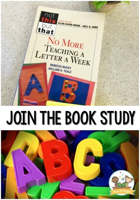 Do You Teach A Letter Of The Week In Your Preschool Pre K Or