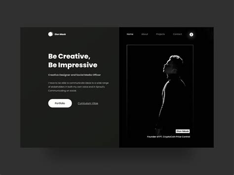 Personal Portfolio Design Concept Explorations Figma Community
