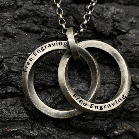 Mobius Strip Ring Engraved Etsy