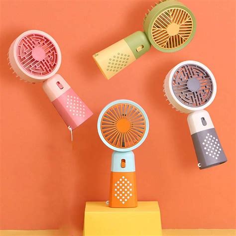 Droplet Mini Handheld Fan Portable Usb Small Fan Mini Dormitory Desktop Electric Fan Shein Usa