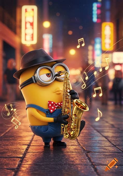 A Minion Wearing A Glittery New Year Top Hat And Holding A 2026