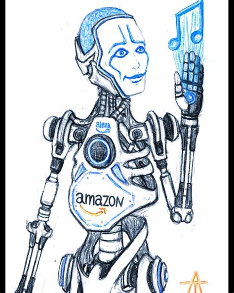 An Alexa Android Sketch I Did On My Phone Rdrawing