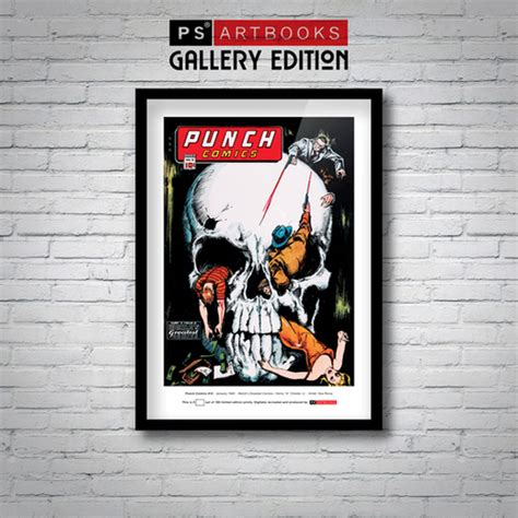 Punch Comics Issue 12 Gallery Edition Numbered Print Ps Artbooks
