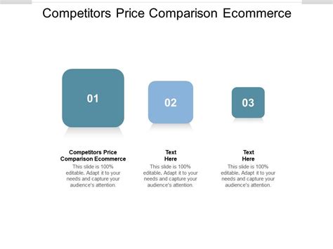Competitors Price Comparison Ecommerce Ppt Powerpoint Presentation