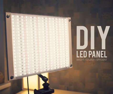 Super Bright Variable Brightness Led Panel Led Panel Led Diy Diy