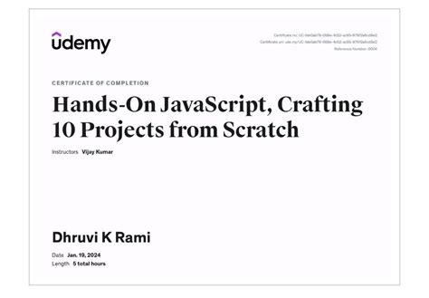 Javascript Udemyprojects Codingjourney Dhruvi Rami