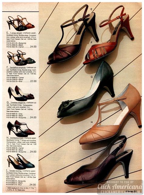284 Retro Womens Shoes From The 80s Click Americana Trending