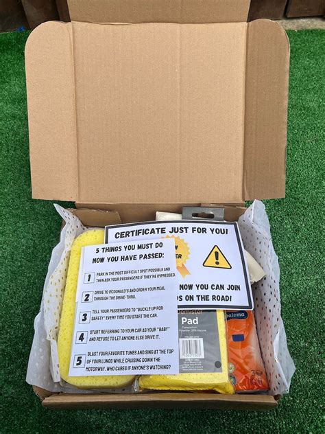 New Driver Starter Kit T Hamper Etsy