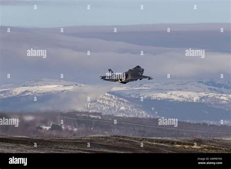 A Royal Norwegian Air Force F 35a Lightning Ii Jet Pilot With 332
