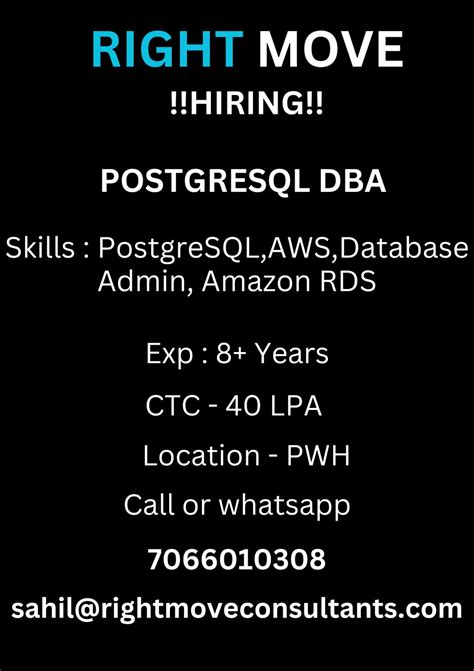 Sahil M On Linkedin Postgresql Dba Aws Database Cloud