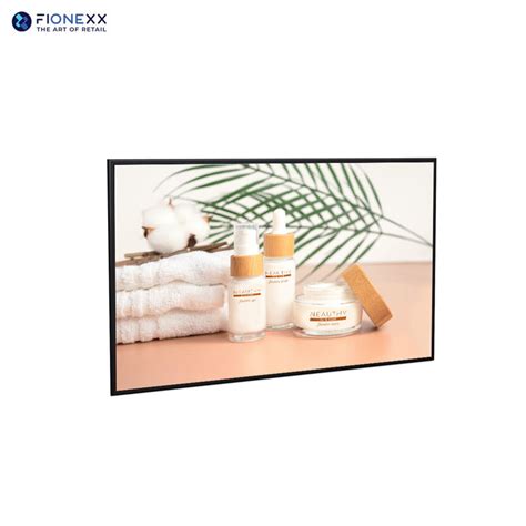 Stylish 55 Inch 20mm Ultra Thin Lcd Display Lightweight Commercial