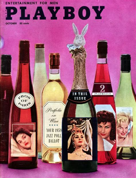 Playboy October 1958 1958 Playboy Wonderclub