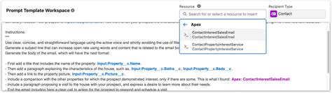 ground your prompt templates with data using flow or apex salesforce