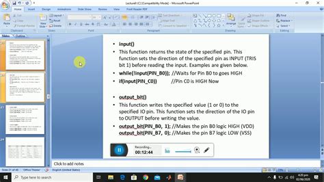 Programming Pic With C Using Ccs C Compiler Youtube