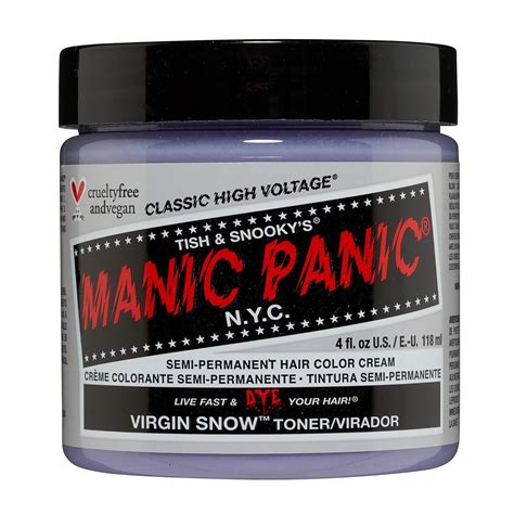 Manic Panic Virgin Snow Hair Toner Classic High Voltage