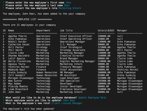 Github Jacihemployee Tracker