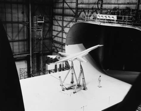 Open Test Section Of The Full Scale Tunnel Wind Tunnel Nasa Langley