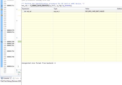 Filex On Sd Card On Sk S7g2 Using Sdhi1 Forum Synergy™︎ Mcu Renesas Engineering Community