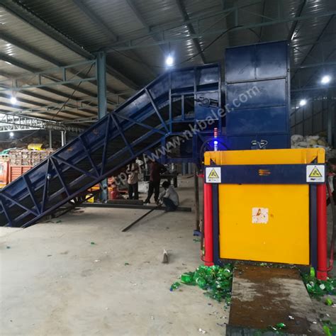 Waste Plastic Bottles Press Compactor Nick Baler Machinery