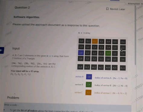 Attempted If Question 2 Revisit Later Studyx