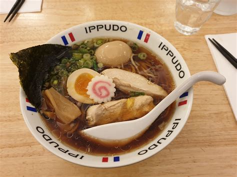 Tori Shoyu Ramen With Extra Tamago At Ippudo In Paris Rramen