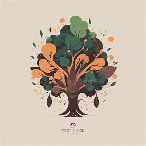 Premium Vector Vector Illustration Logo Tree Environmental Design