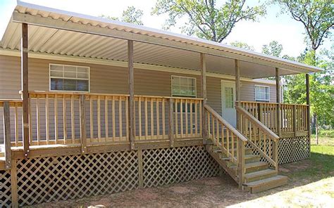 Single Wide Mobile Home Porch Ideas