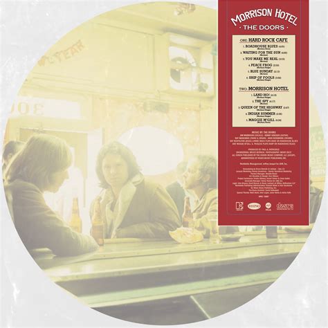 The Doors Morrison Hotel Music And Performance Vinyl