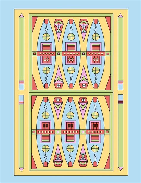Completed Image From Planet Geometry Symmetrical Patterns Of Proportion And Balance