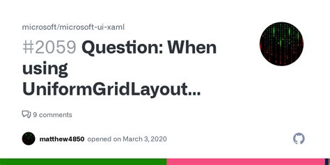 Question When Using Uniformgridlayout Items Cannot Expand · Issue