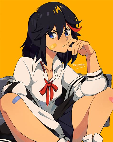 Matoi Ryuuko Kill La Kill Drawn By Squeezableartist Danbooru