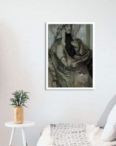 Incens By Fernand Khnopff Symbolism Art Dated 1898 At ₹ 76900 Poster