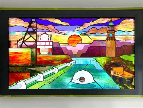 Mining Window Perth Art Glass