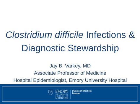 Pdf Clostridium Difficile Infections And Diagnostic Stewardship The