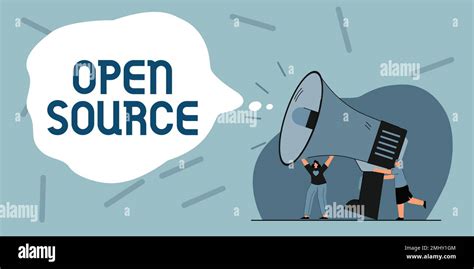 Text Caption Presenting Open Source Business Showcase Denoting Software Which Original Source