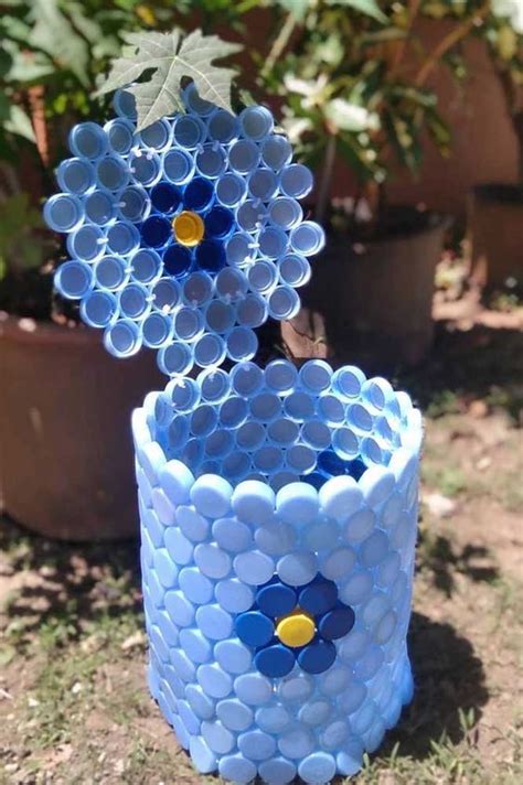 Artesanato Com Tampinha De Garrafa 51 Fotos E Passo A Passo Things Made Out Of Plastic