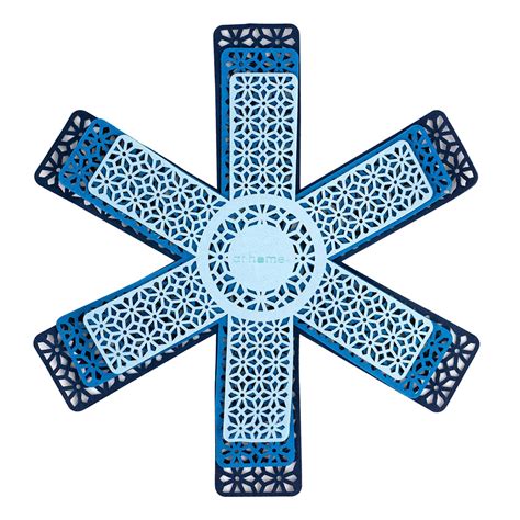 3 Piece Cookware Protector Set Blue