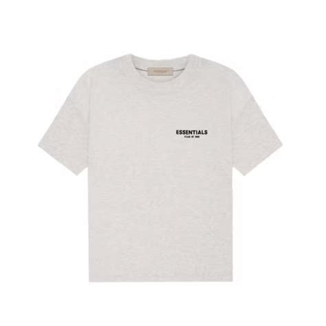 Essentials Ss2 T Shirt Light Oatmeal