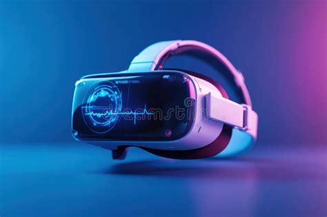innovative virtual reality headset displaying heart rate monitor in a