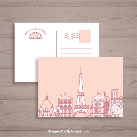 Immagini Di Sfondo Torre Eiffel Cartolina Download Gratuiti Su Freepik