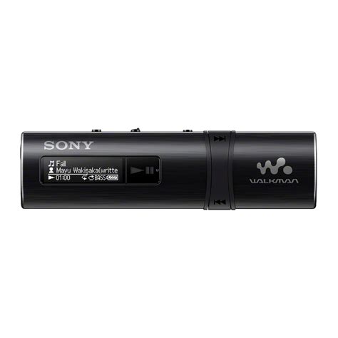 Sony Walkman NWZ-B183, NWZ-B183F Quick Start Guide | ManualsLib